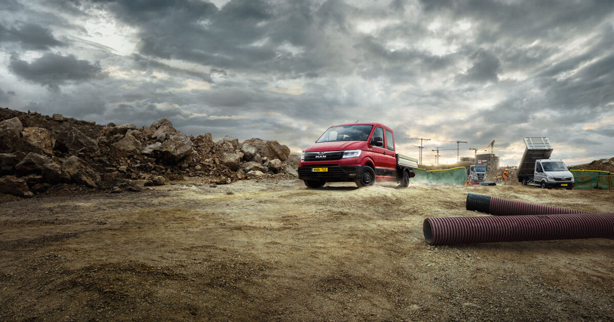 MAN TGE Chassis | Flexibele Basis voor Maatwerk | MAN Nederland